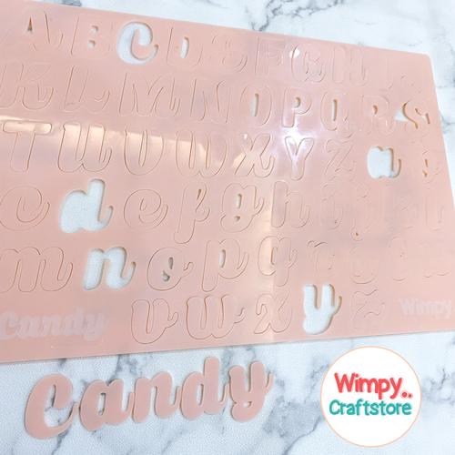 Jual Cetakan Stamp Huruf Dekorasi Kue Fondant Stamping Stempel LARGE 11 ...
