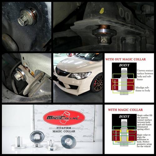 Jual Aksesoris Stabiliser Subframe Rigid Magic Collar Honda Civic FD ...