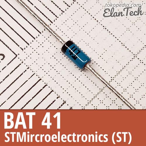 Jual BAT41 Diode ST Microelectronics Small Signal Schottky BAT 41 ...