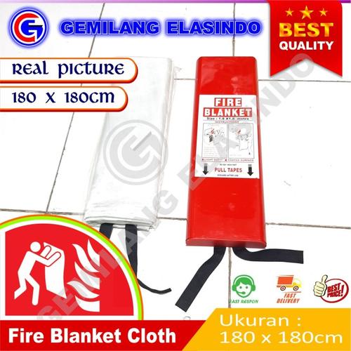 Jual Selimut Tahan Api | 1,8 x 1,8 meter | Kain Pemadam Kebakaran dan ...
