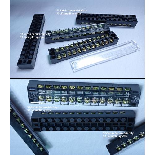 Jual TB1512 Terminal Blok 12 pole jalur sambung kabel Listrik TB 1512 ...