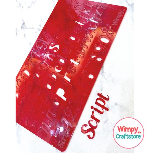 Jual Stamping Stempel Cetakan Stamp Huruf Fondant Clay Dekorasi MEDIUM ...