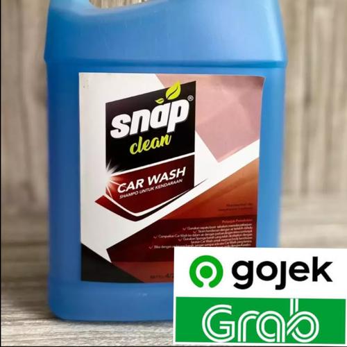 Jual sampo mobil / sampo motor Snap Clean 4 Liter (Kurir Instant ...