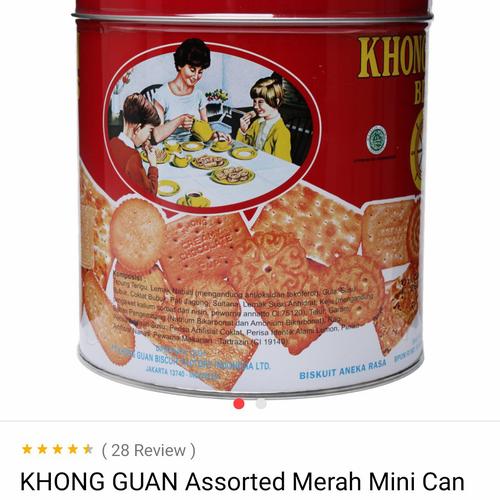 Jual KHONG GUAN kaleng kecil 650 gram | biskuit kaleng lebaran - Kota ...