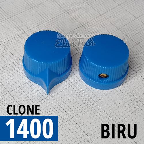 Jual Knob Potensio Davies 1400 Clone Biru Blue Knop Efek Gitar Elantech ...