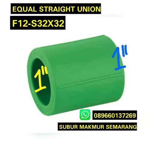Jual SOCKET PPR SOK SAMBUNGAN FITTING EQUAL STRAIGHT UNION PIPA PPR - 3 ...