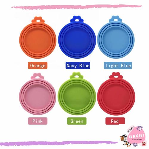 Jual Tutup Kaleng silikon Tutup kaleng makanan - Biru Muda - Kab ...