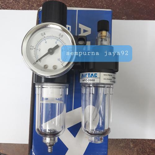 Jual Air Filter Regulator 1/4" AFC 2000-02 AIRTAC - Jakarta Barat ...