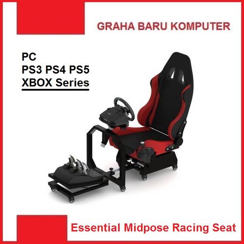 Jual PC Gamer Midpose Gaming Seat | Kursi Racing Seat Chair Logitech ...