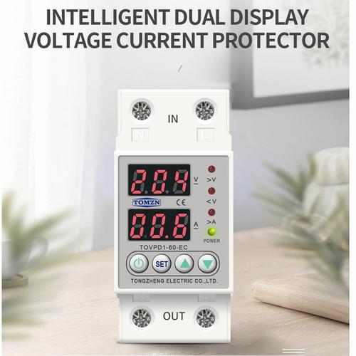 Jual Adjustable Under/Over Voltage, Over Current Protector 63A - Kab ...