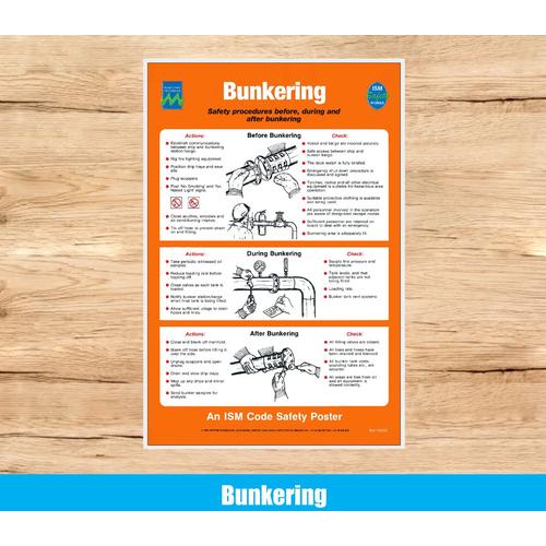 Jual Sticker Poster Imo Bunkering safety sign warning surabaya Poster ...