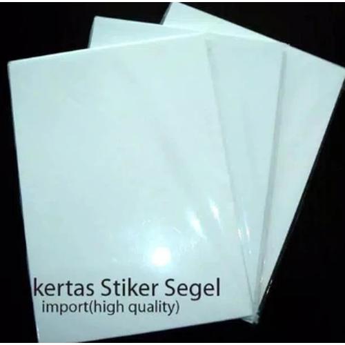 Jual Stiker Segel A3/ Segel Garansi A3/ Segel Pecah Telur A3 - Kota ...