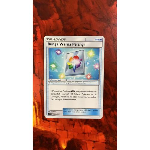 Jual bunga warna pelangi kartu pokemon tcg card indo non english set ...