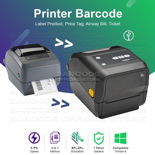 Promo BARCODE PRINTER ZEBRA GK-420 / GK 420 T - PRINTER BARCODE ZEBRA ...