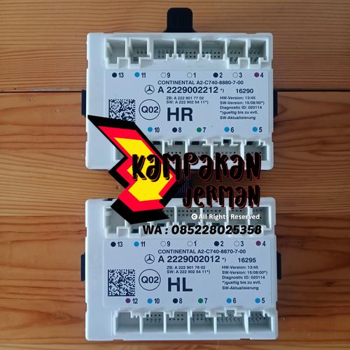 Jual Modul Pintu DCM Door Control Module SET W222 Mercedes-Benz ...