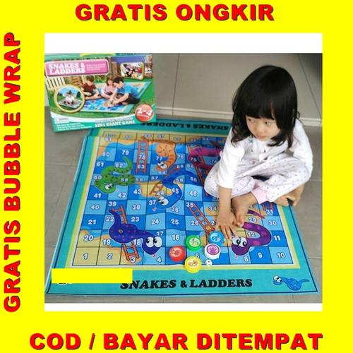 Jual Karpet Bermain Anak Ular Tangga Snakes And Ladders Big - Jakarta ...