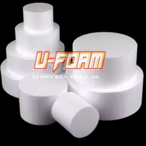 Jual Styrofoam Dummy cake styrofoam uk. D30cm x 5cm - D30 x 4 cm - Kota ...