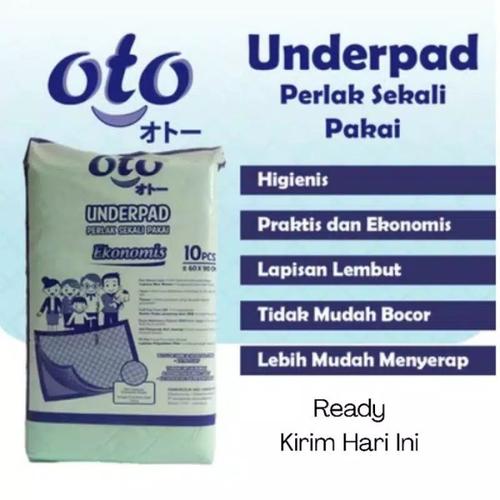 Promo Underpad Oto 60 x 90 cm Murah Perlak Dewasa Sekali Pakai ...