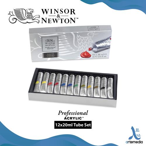 Jual Cat Akrilik Winsor & Newton Professional 12x20ml Tube Set Acrylic ...