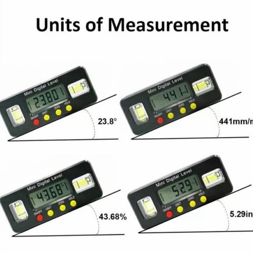 Jual inclinometer digital Alat ukur sudut slope kemiringan level box ...