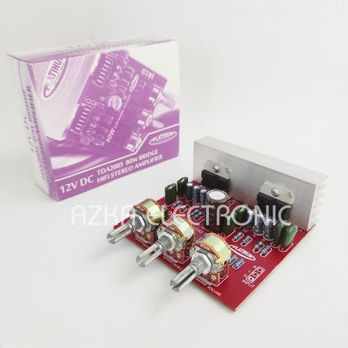 Jual Kit Power Amplifier Stereo 12V DC 80 Watt TDA 2005 - Kota Bandung - Azka Electronic_NEW ...
