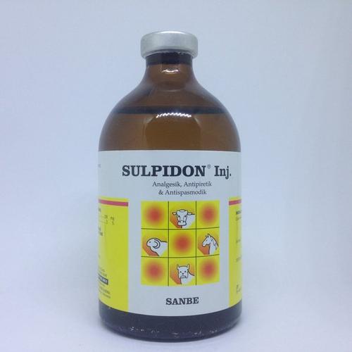 Jual Obat Pereda Sakit Hewan Analgesik Antipiretik (SULPIDON Inj 50 ml ...