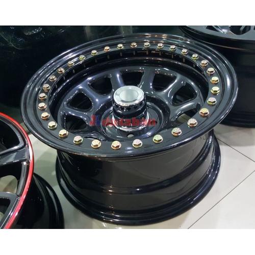 Jual Velg Daytona Besi Beadlock R17 5x127 Jeep JK Wrangler Rubicon ...