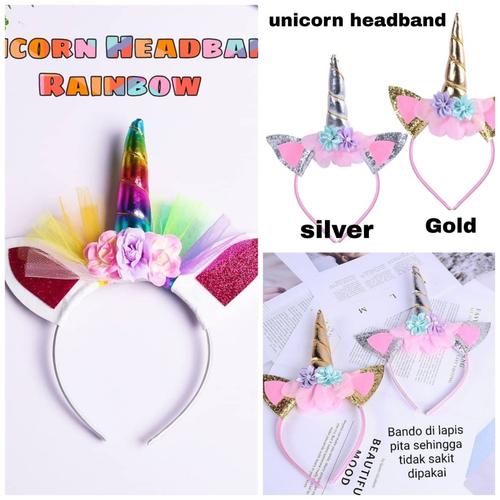 Jual tokyoberry UNICORN HEADBAND BANDO ANAK PRINCESS KUDA PONI KOSTUM ...