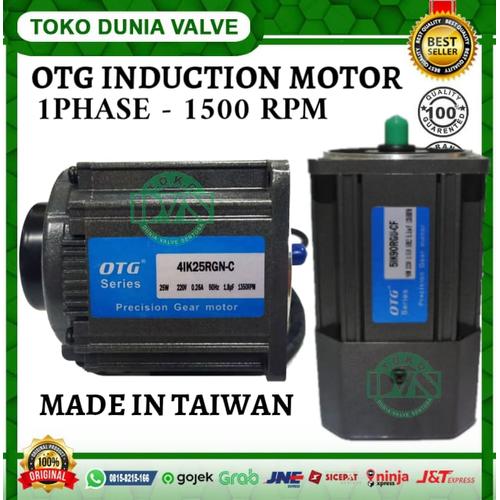 Jual OTG 4IK25GN-C 25WATT INDUCTION MOTOR 1PHASE 4POLE 220V - ORIGINAL ...