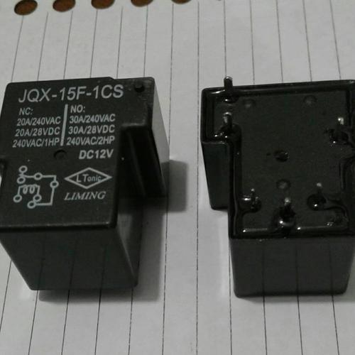 Jual Relay 20A NC 30A NO 240VAC 28VDC 12V 12 VDC Beban Besar OMR 5 6P ...