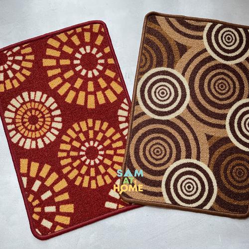 Jual Keset Kaki Anti Licin Motif Lingkaran Kembang - Tebal (ANTI SLIP ...