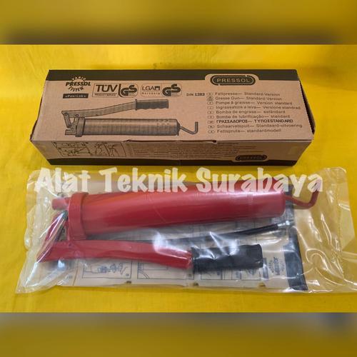 Jual GREASE GUN PRESSOL / PISPOT TANGAN MANUAL / POMPA GEMUK HAND ...