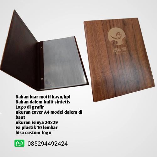 Jual buku menu cafe resto hotel a4 - Kota Bandung - cover menu bandung ...