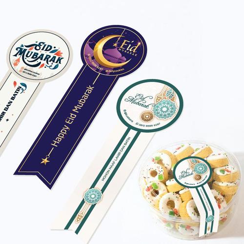 Jual Stiker Toples Lebaran Idul Fitri Label Toples Kue - Jakarta ...