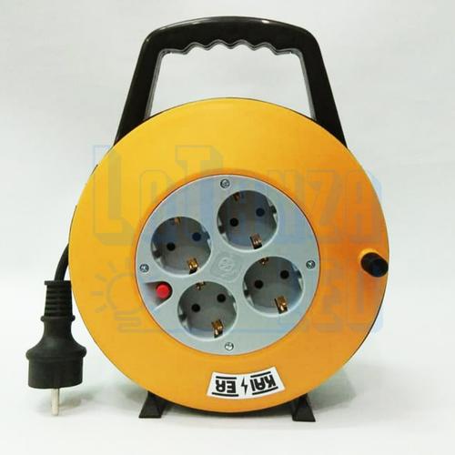 Jual KABEL ROLL KAISER 15 METER KABEL ROLL 15M 4 STOP KONTAK KAISER ...