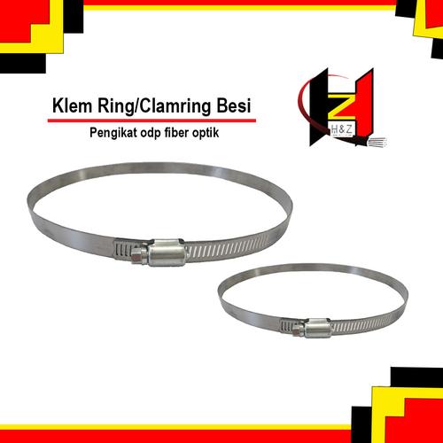 Jual Klem Ring Cincin/clamring besi pengikat odp fiber optik (ukuran 5 ...