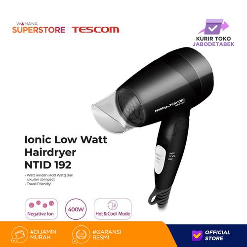 Jual Tescom Ion Hair Dryer NTID192 / Pengering Rambut - Jakarta Utara ...