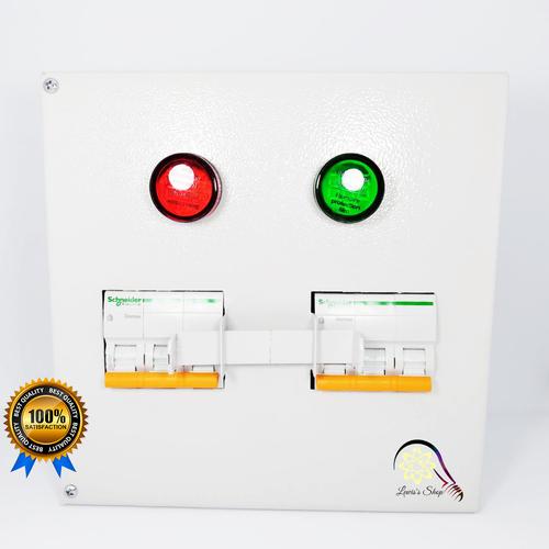 Promo PANEL INTERLOCK SCHNEIDER VOLTMETER MCB 3 PHASE PLN GENSET COS ...