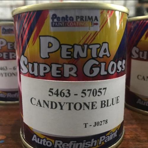 Jual cat biru candy tone blue/biru penta super gloss 1kg - Kota Depok ...