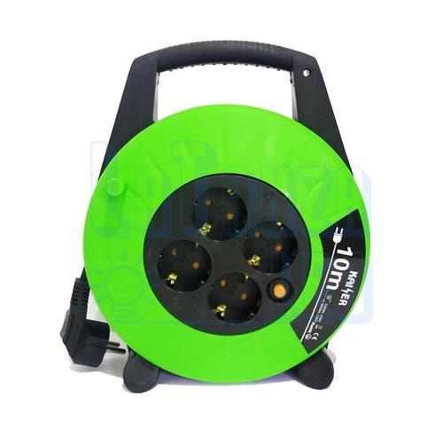 Jual KABEL ROLL KAISER 10 METER KABEL ROLL 10M 4 STOP KONTAK KAISER ...