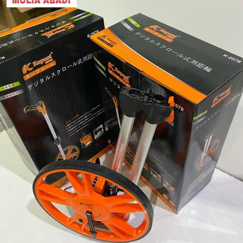 Jual meteran dorong meteran roda /meteran roda jalan measuring kapusi ...
