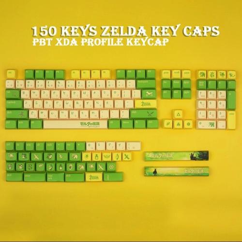 Jual Keycaps PBT Dyesub XDA Profile The Legend of Zelda 150 Keys - Kota ...