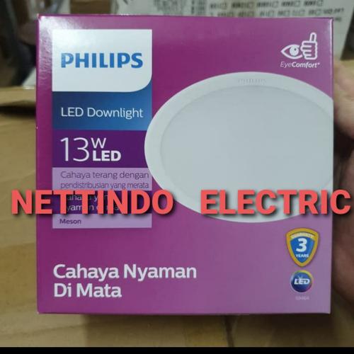 Jual Lampu Downlight MESON 125 LED PHILIPS 13W 13 watt type 59464 - Putih - Jakarta Pusat ...