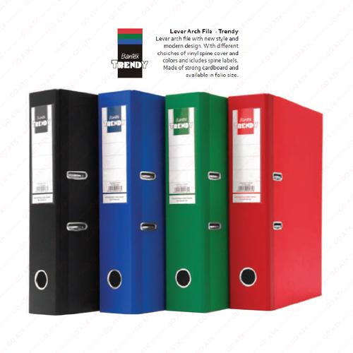 Jual Map Ordner BANTEX Trendy 1446 Folio F4 FC 7 Cm Warna Lengkap ...