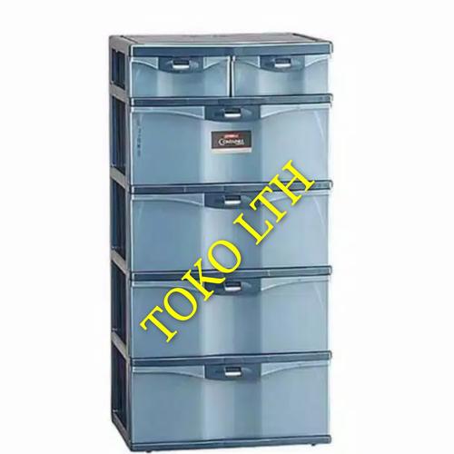 Jual LEMARI STOCKCASE PLASTIK SUSUN 4-PRIMERA CONTAINER SM4-LION STAR ...