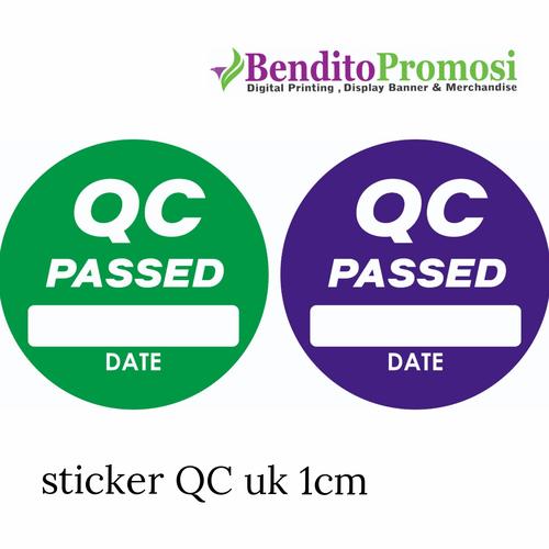 Jual Sticker QC Passed,Sticker Cek Barang,Segel hologram,Segel QC Pass ...