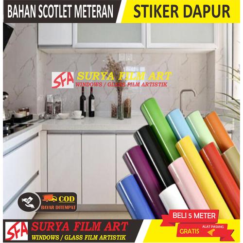 Jual STIKER DAPUR KITCHEN SET /STIKER DAPUR L45cm - Hitam - Kota Bekasi ...