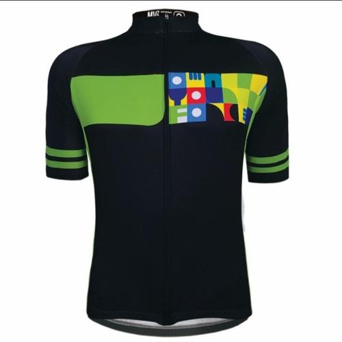 Jual Baju Sepeda Mv2 Unisex Cycling Jersey - Tagline Black - Kab ...