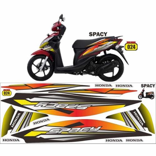Jual striping sticker variasi honda spacy - Hitam - Kab. Bandung ...