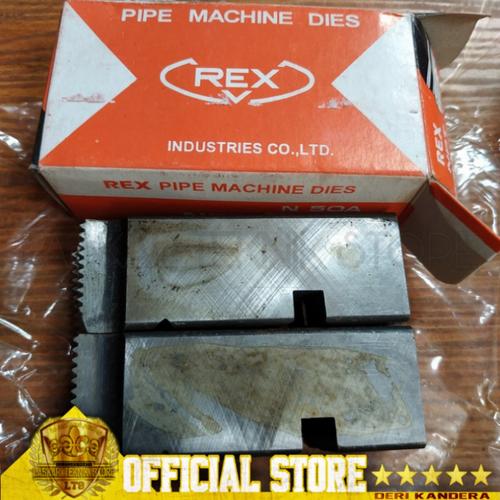 Jual Mata Senai NPT Drat Pipa Size 1-2" Dies Pipe Thread Snai NPT ...